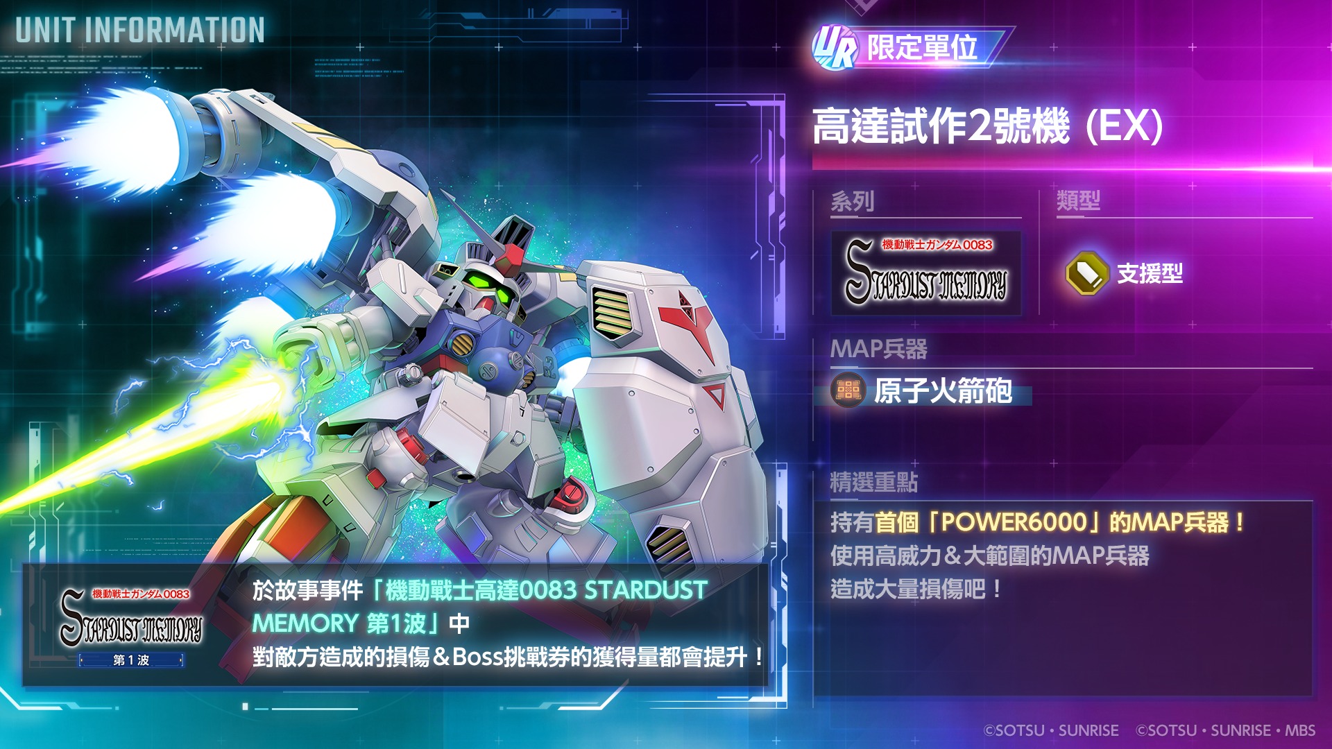 【SD高達 G世代永恆】精選補給｜SD Gundam G Generation Eternal gacha-event